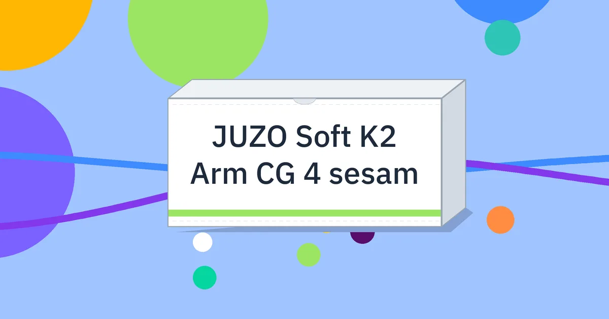 Symbolbild: Packung mit der Aufschrift JUZO Soft K2 Arm CG 4 sesam (PZN 15512071) – Verfügbarkeit und Bezug in Apotheken in Frankfurt am Main