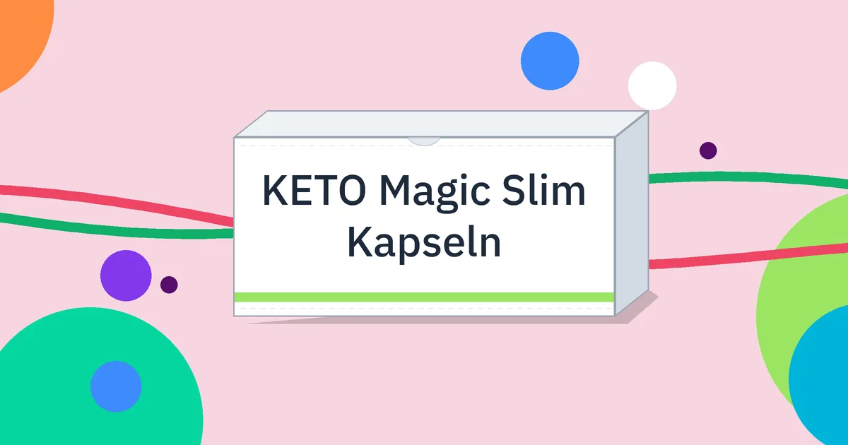 Symbolbild: Packung mit der Aufschrift KETO Magic Slim Kapseln (PZN 20642516) – Verfügbarkeit und Bezug in Apotheken in Frankfurt am Main