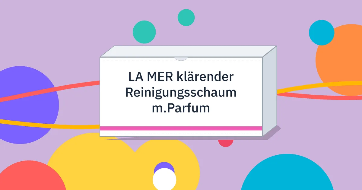 Symbolbild: Packung mit der Aufschrift LA MER klärender Reinigungsschaum m.Parfum (PZN 17401022) – Verfügbarkeit und Bezug in Apotheken in Frankfurt am Main