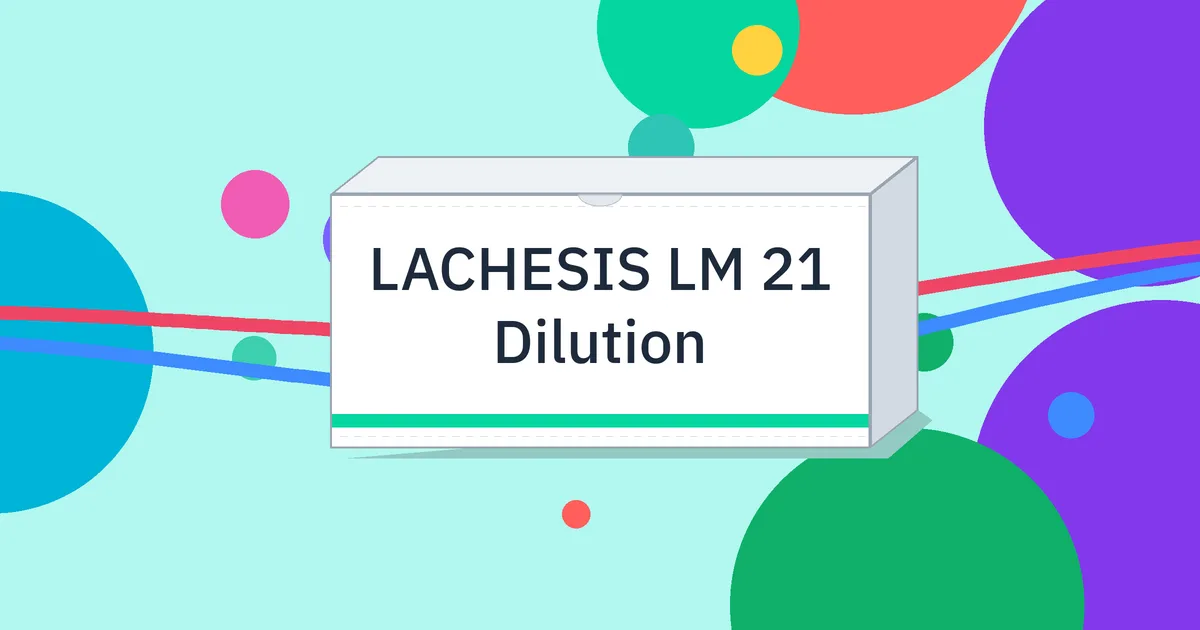 Symbolbild: Packung mit der Aufschrift LACHESIS LM 21 Dilution (PZN 12929439) – Verfügbarkeit und Bezug in Apotheken in Frankfurt am Main