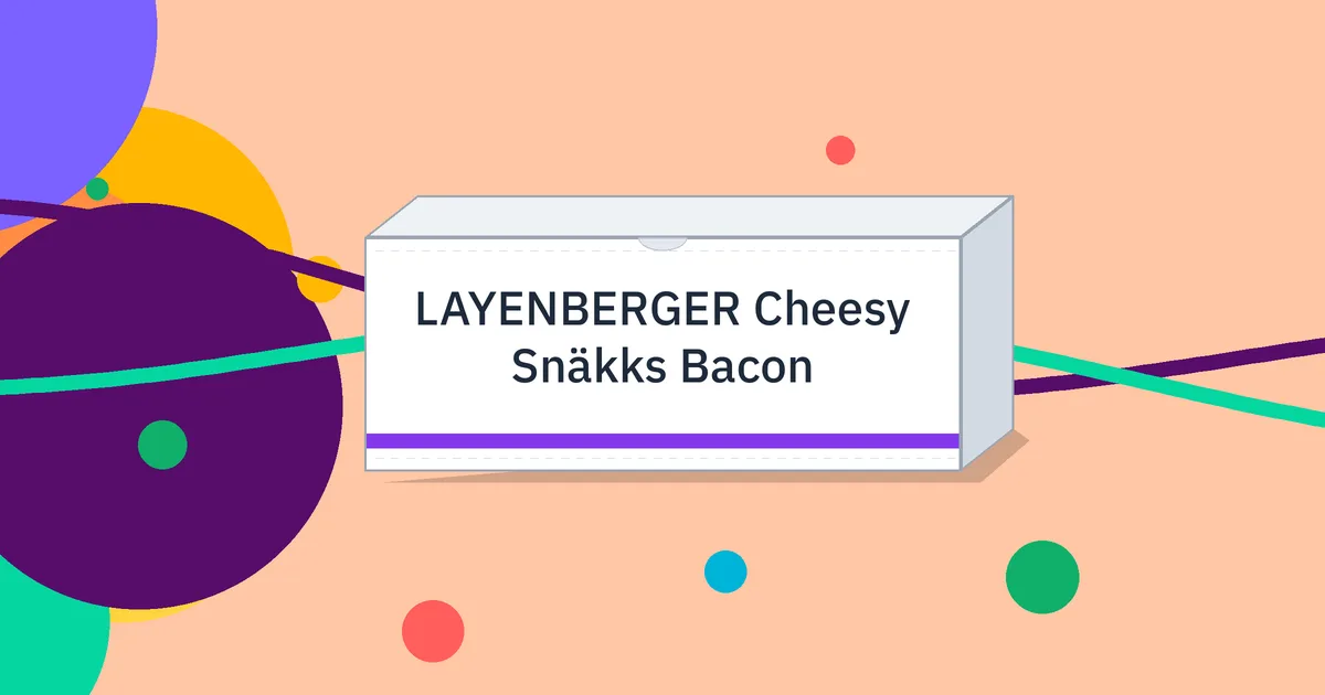 Symbolbild: Packung mit der Aufschrift LAYENBERGER Cheesy Snäkks Bacon (PZN 17579719) – Verfügbarkeit und Bezug in Apotheken in Frankfurt am Main