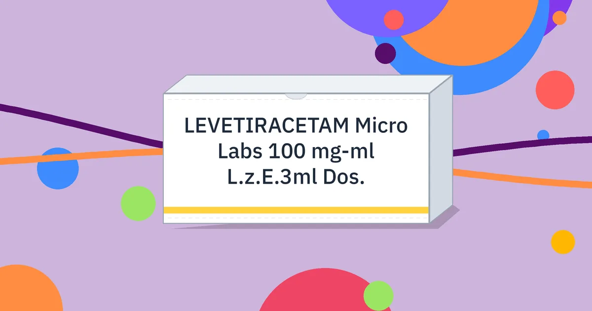 Symbolbild: Packung mit der Aufschrift LEVETIRACETAM Micro Labs 100 mg-ml L.z.E.3ml Dos. (PZN 19078677) – Verfügbarkeit und Bezug in Apotheken in Frankfurt am Main