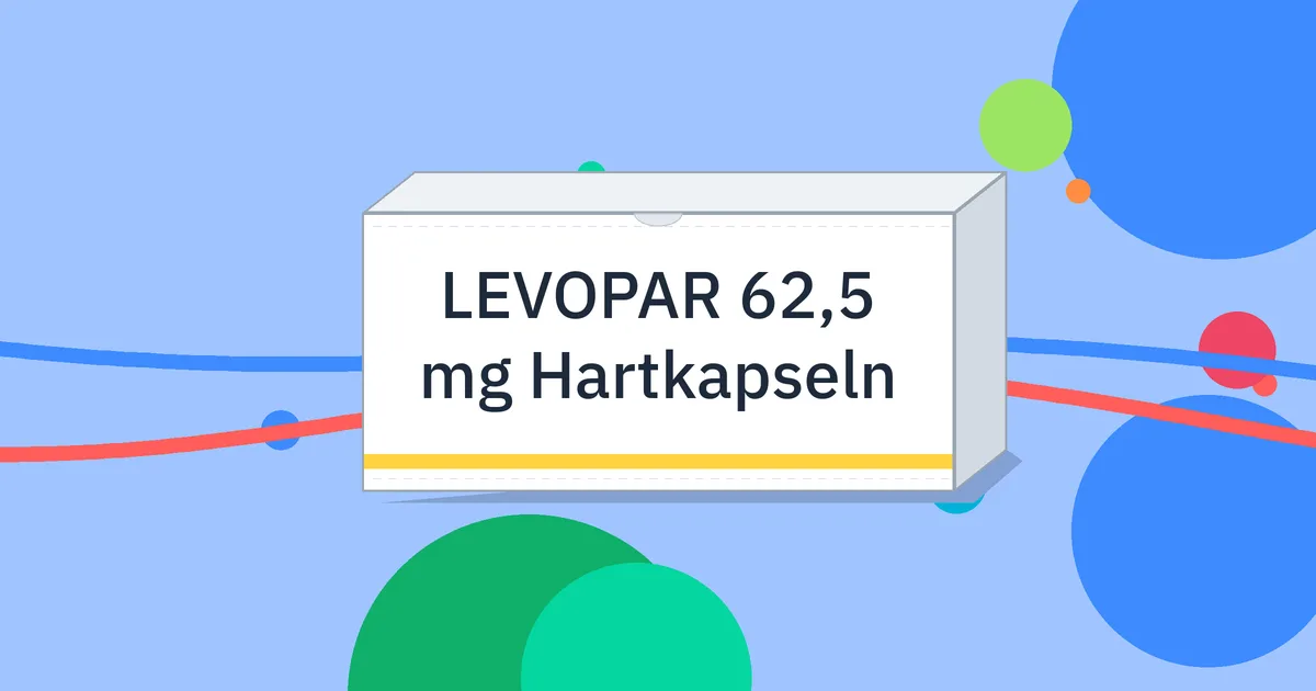 Symbolbild: Packung mit der Aufschrift LEVOPAR 62,5 mg Hartkapseln (PZN 00189724) – Verfügbarkeit und Bezug in Apotheken in Frankfurt am Main