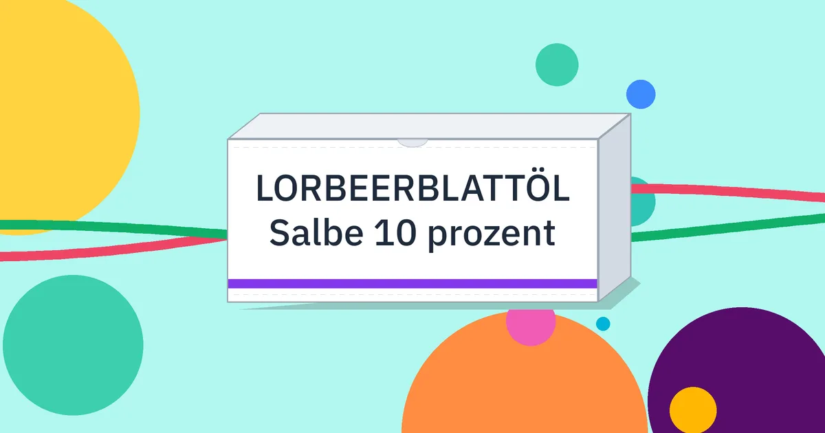 Symbolbild: Packung mit der Aufschrift LORBEERBLATTÖL Salbe 10 prozent (PZN 16673801) – Verfügbarkeit und Bezug in Apotheken in Frankfurt am Main