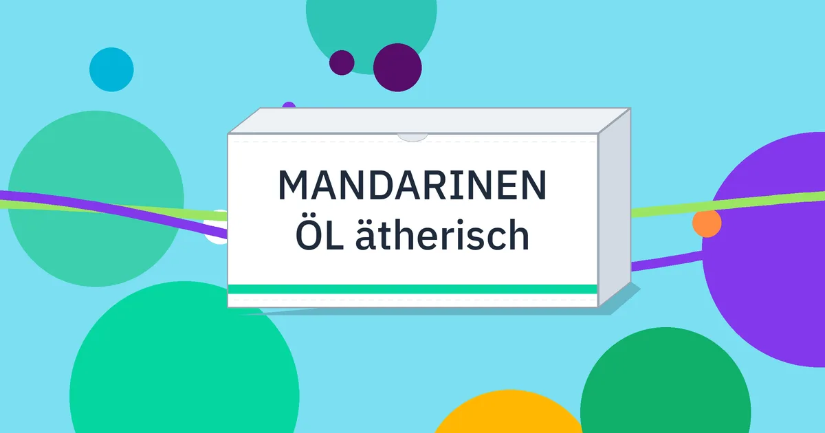 Symbolbild: Packung mit der Aufschrift MANDARINEN ÖL ätherisch (PZN 01538977) – Verfügbarkeit und Bezug in Apotheken in Frankfurt am Main