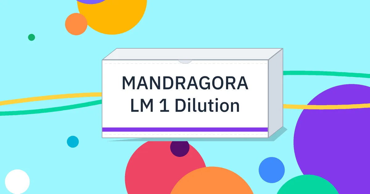 Symbolbild: Packung mit der Aufschrift MANDRAGORA LM 1 Dilution (PZN 12941765) – Verfügbarkeit und Bezug in Apotheken in Frankfurt am Main