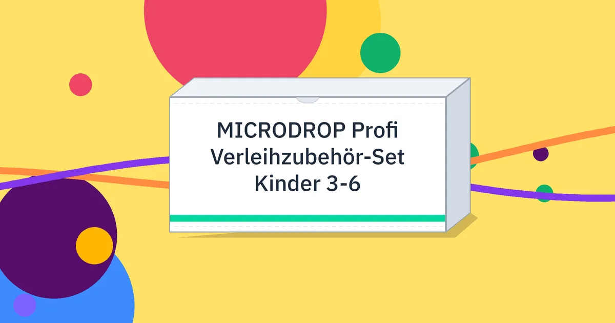 Symbolbild: Packung mit der Aufschrift MICRODROP Profi Verleihzubehör-Set Kinder 3-6 (PZN 11865192) – Verfügbarkeit und Bezug in Apotheken in Frankfurt am Main