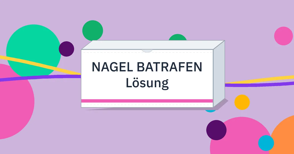Symbolbild: Packung mit der Aufschrift NAGEL BATRAFEN Lösung (PZN 04512263) – Verfügbarkeit und Bezug in Apotheken in Frankfurt am Main