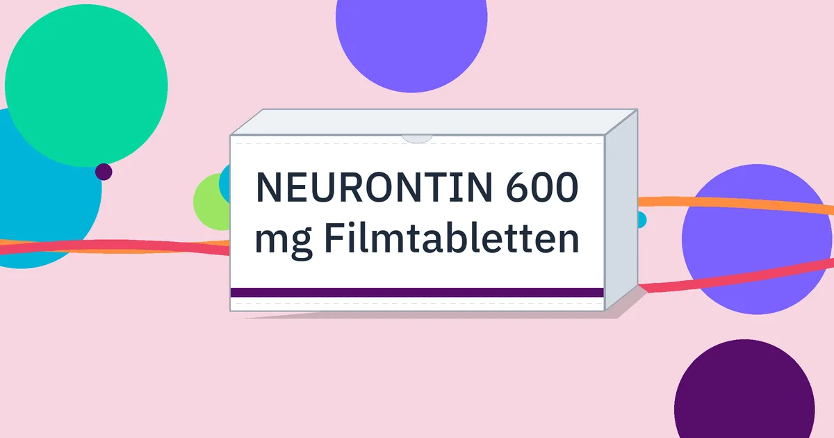Symbolbild: Packung mit der Aufschrift NEURONTIN 600 mg Filmtabletten (PZN 00323200) – Verfügbarkeit und Bezug in Apotheken in Frankfurt am Main