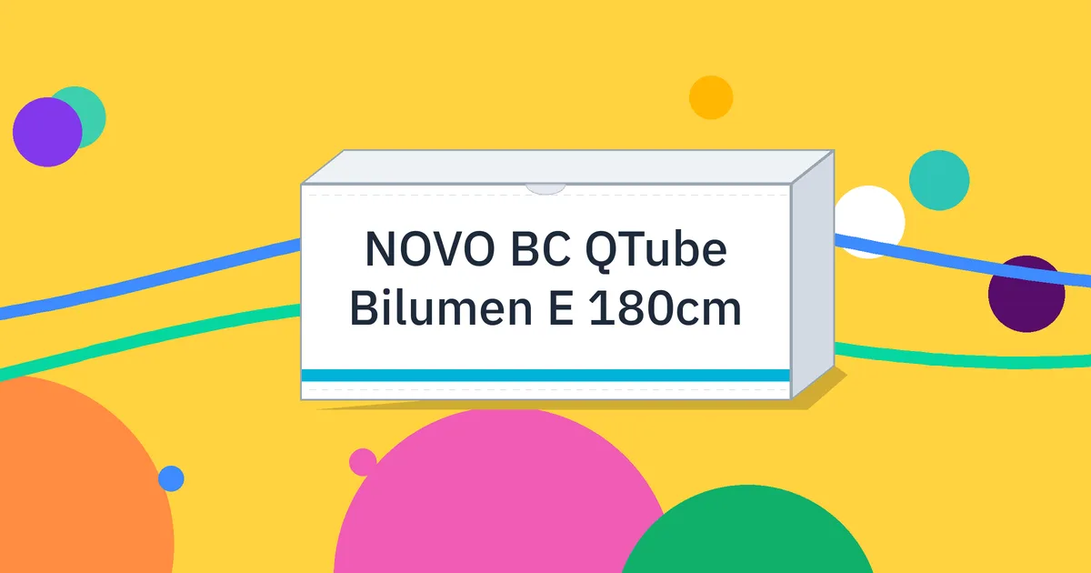 Symbolbild: Packung mit der Aufschrift NOVO BC QTube Bilumen E 180cm (PZN 18471421) – Verfügbarkeit und Bezug in Apotheken in Frankfurt am Main