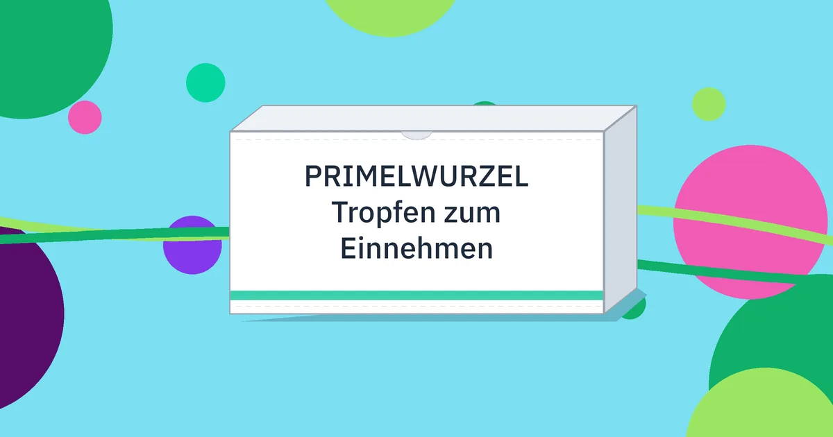 Symbolbild: Packung mit der Aufschrift PRIMELWURZEL Tropfen zum Einnehmen (PZN 11867239) – Verfügbarkeit und Bezug in Apotheken in Frankfurt am Main