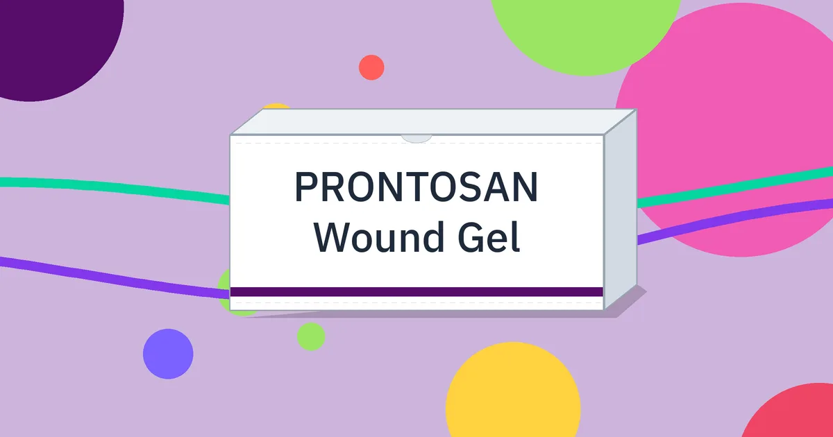 Symbolbild: Packung mit der Aufschrift PRONTOSAN Wound Gel (PZN 10412502) – Verfügbarkeit und Bezug in Apotheken in Frankfurt am Main