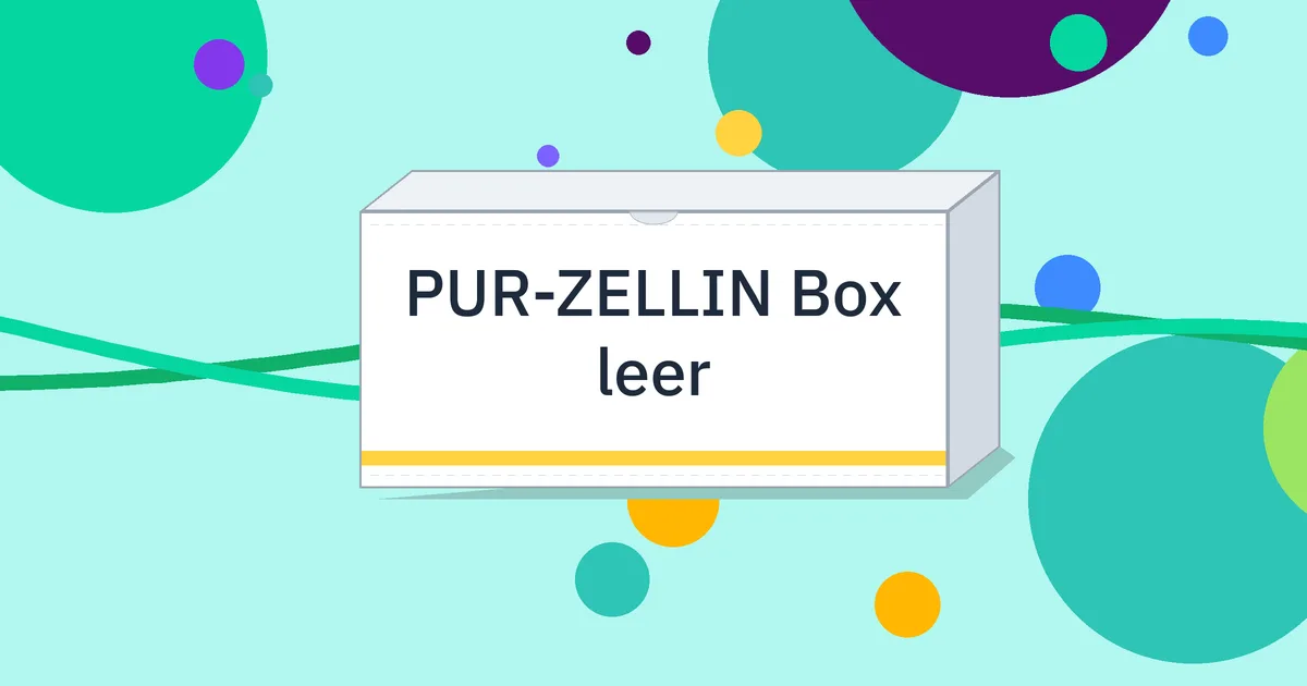 Symbolbild: Packung mit der Aufschrift PUR-ZELLIN Box leer (PZN 01479306) – Verfügbarkeit und Bezug in Apotheken in Frankfurt am Main