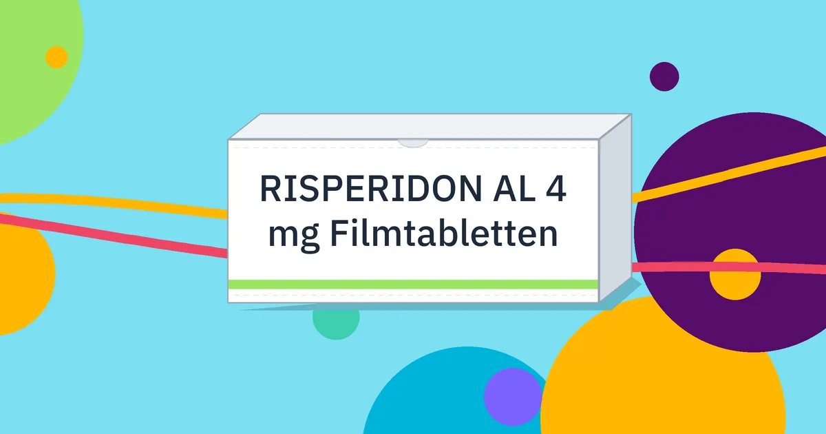 Symbolbild: Packung mit der Aufschrift RISPERIDON AL 4 mg Filmtabletten (PZN 03332381) – Verfügbarkeit und Bezug in Apotheken in Frankfurt am Main