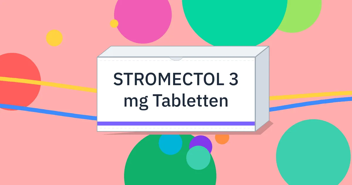 Symbolbild: Packung mit der Aufschrift STROMECTOL 3 mg Tabletten (PZN 18848334) – Verfügbarkeit und Bezug in Apotheken in Frankfurt am Main