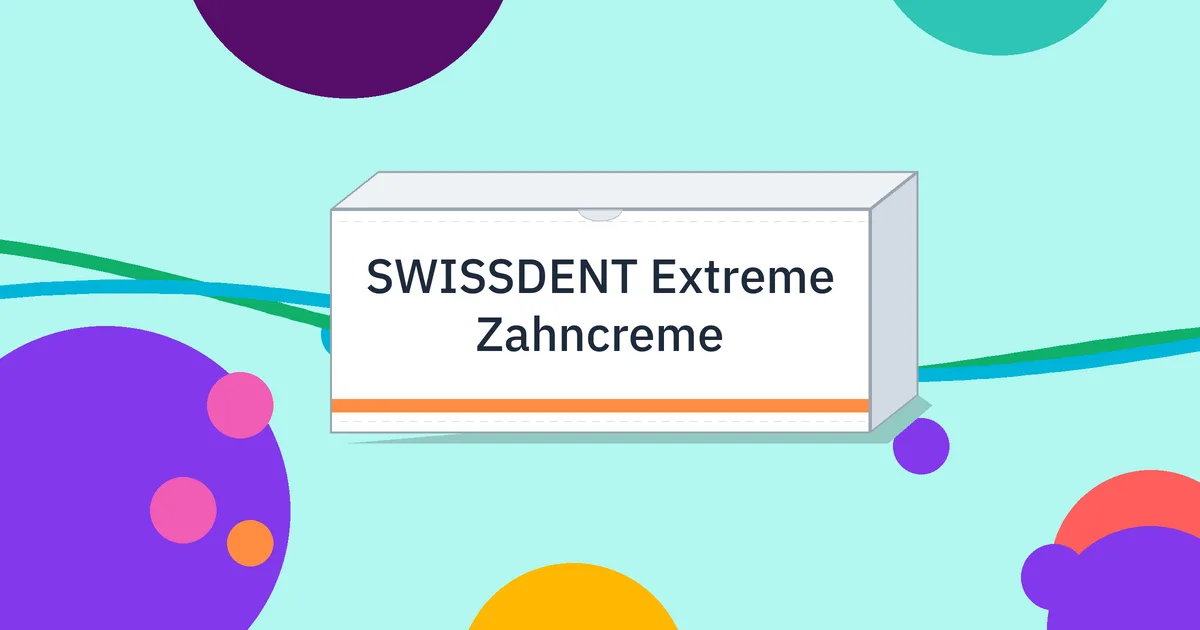 Symbolbild: Packung mit der Aufschrift SWISSDENT Extreme Zahncreme (PZN 11847774) – Verfügbarkeit und Bezug in Apotheken in Frankfurt am Main