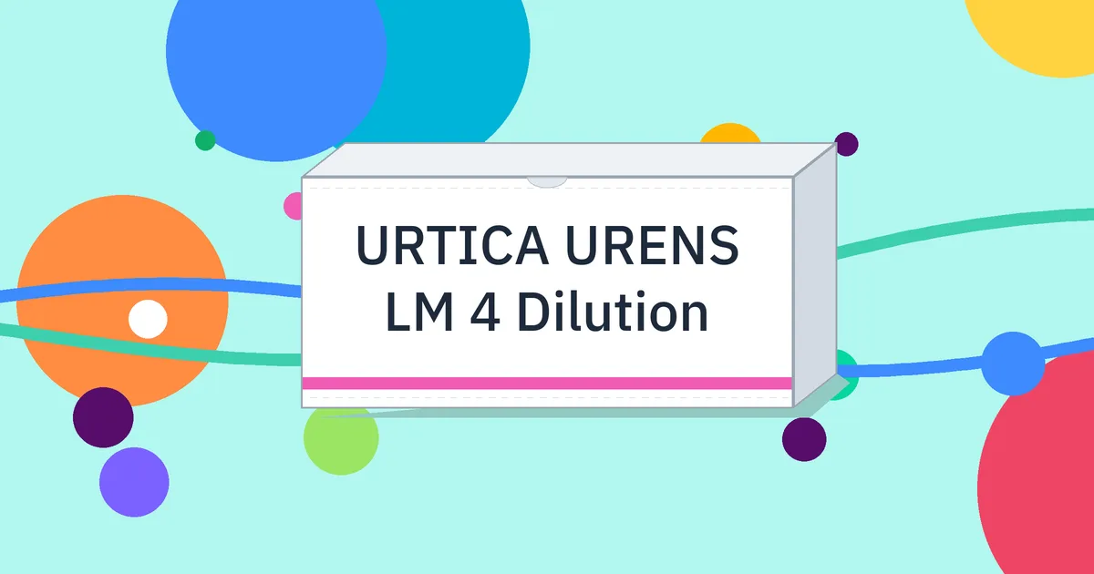 Symbolbild: Packung mit der Aufschrift URTICA URENS LM 4 Dilution (PZN 13257597) – Verfügbarkeit und Bezug in Apotheken in Frankfurt am Main