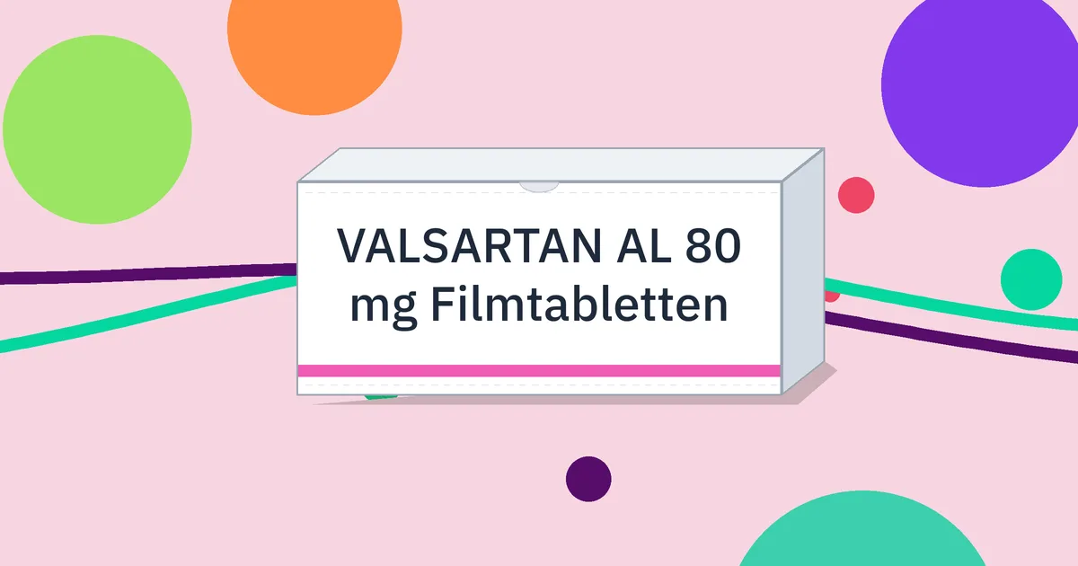 Symbolbild: Packung mit der Aufschrift VALSARTAN AL 80 mg Filmtabletten (PZN 07758378) – Verfügbarkeit und Bezug in Apotheken in Frankfurt am Main