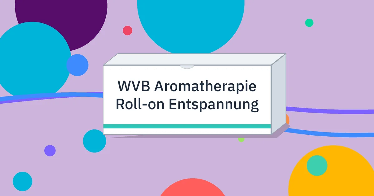 Symbolbild: Packung mit der Aufschrift WVB Aromatherapie Roll-on Entspannung (PZN 17164125) – Verfügbarkeit und Bezug in Apotheken in Frankfurt am Main