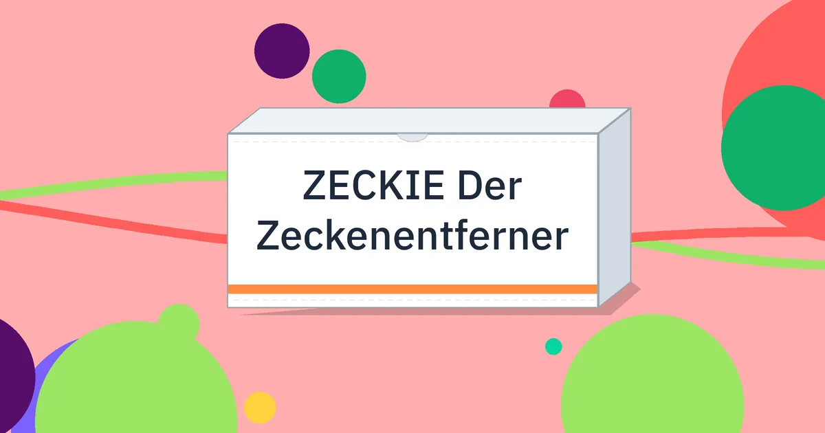 Symbolbild: Packung mit der Aufschrift ZECKIE Der Zeckenentferner (PZN 16369345) – Verfügbarkeit und Bezug in Apotheken in Frankfurt am Main