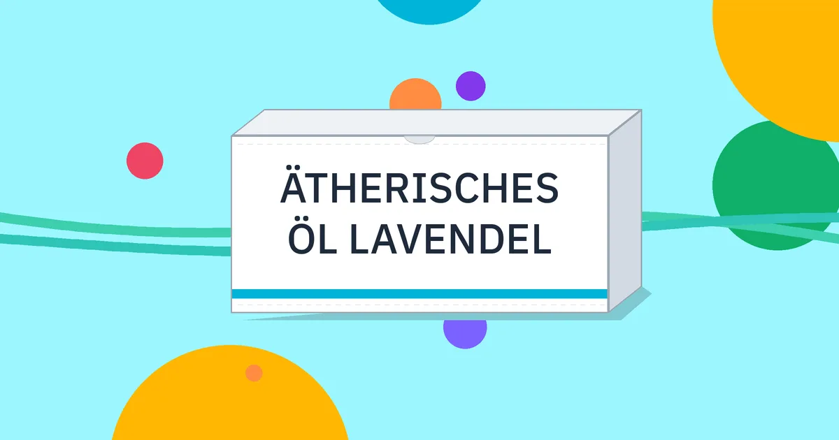 Symbolbild: Packung mit der Aufschrift ÄTHERISCHES ÖL LAVENDEL (PZN 20027171) – Verfügbarkeit und Bezug in Apotheken in Frankfurt am Main