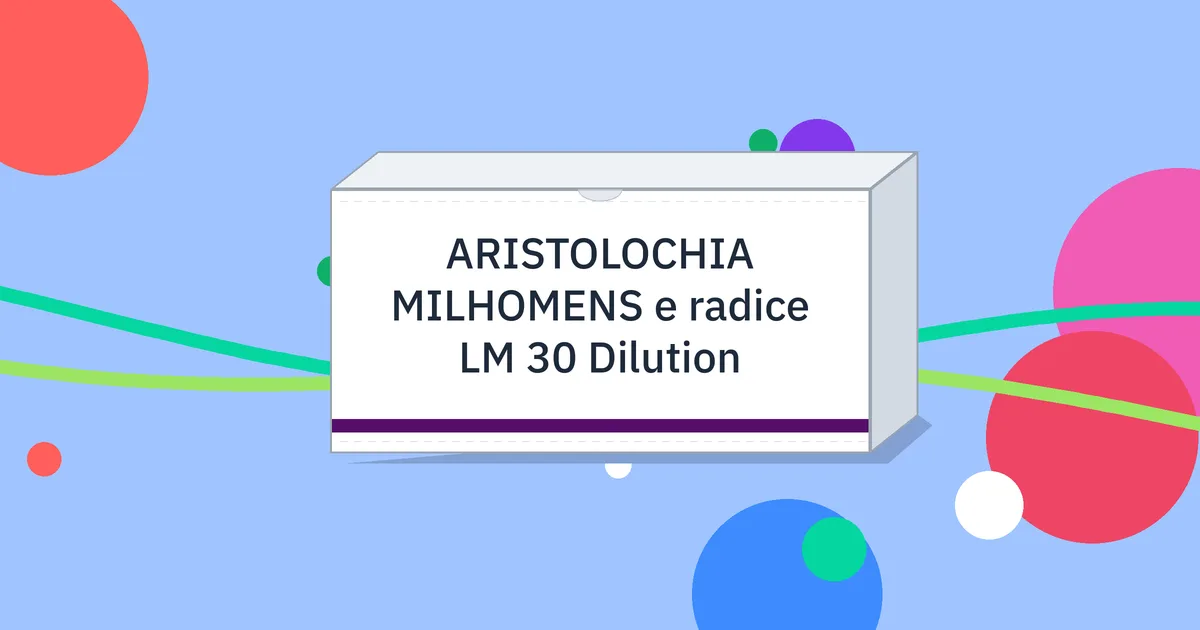 Symbolbild: Packung mit der Aufschrift ARISTOLOCHIA MILHOMENS e radice LM 30 Dilution (PZN 13392763) – Verfügbarkeit und Bezug in Apotheken in Frankfurt am Main
