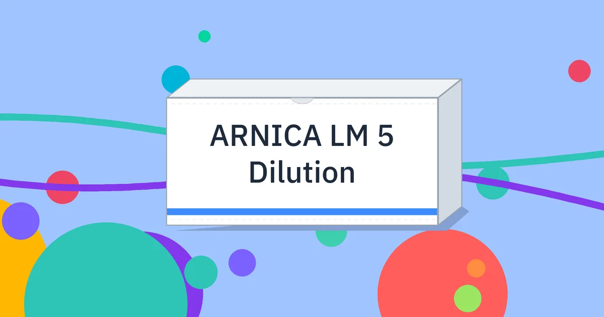 Symbolbild: Packung mit der Aufschrift ARNICA LM 5 Dilution (PZN 12770401) – Verfügbarkeit und Bezug in Apotheken in Frankfurt am Main