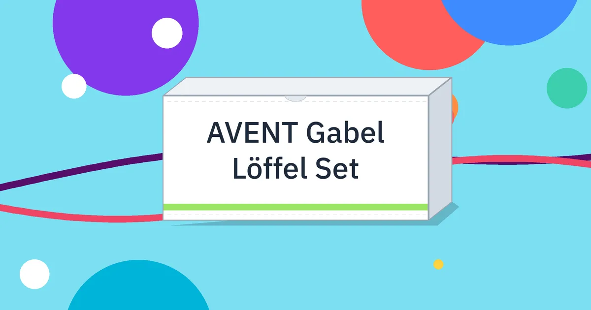 Symbolbild: Packung mit der Aufschrift AVENT Gabel Löffel Set (PZN 06106202) – Verfügbarkeit und Bezug in Apotheken in Frankfurt am Main