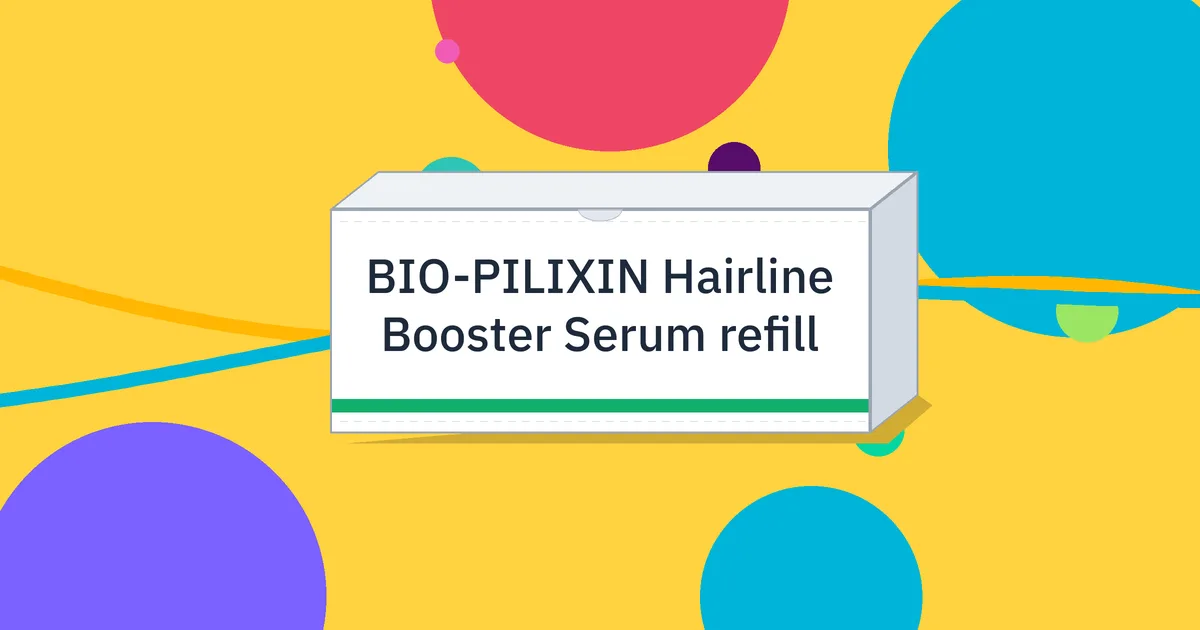 Symbolbild: Packung mit der Aufschrift BIO-PILIXIN Hairline Booster Serum refill (PZN 20306043) – Verfügbarkeit und Bezug in Apotheken in Frankfurt am Main