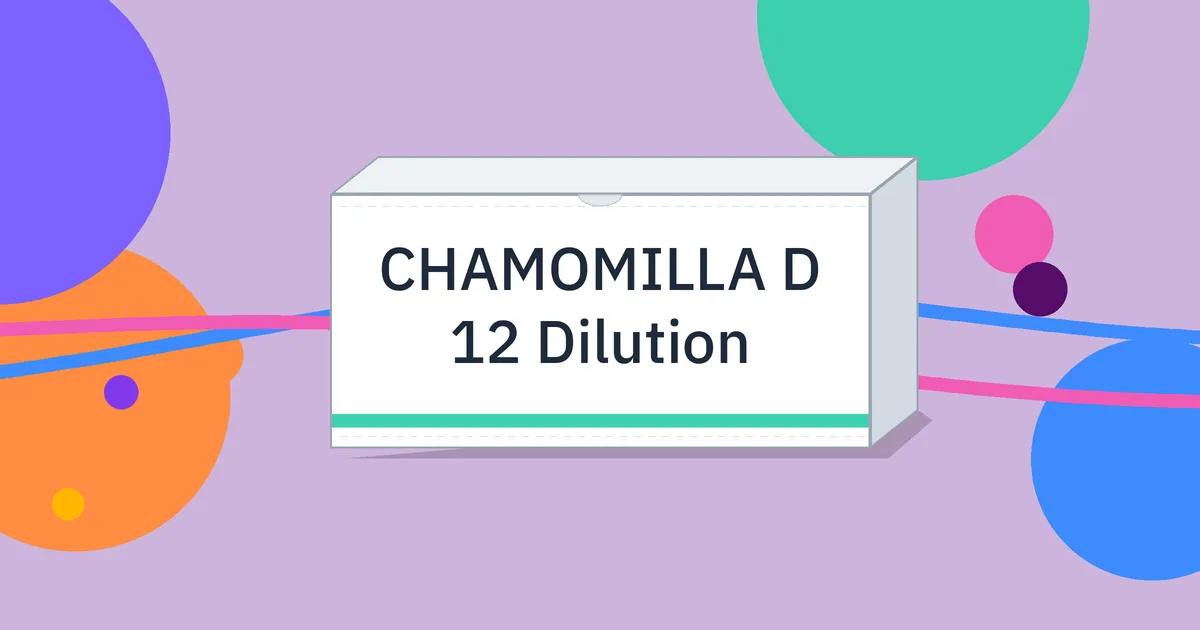 Symbolbild: Packung mit der Aufschrift CHAMOMILLA D 12 Dilution (PZN 02112401) – Verfügbarkeit und Bezug in Apotheken in Frankfurt am Main