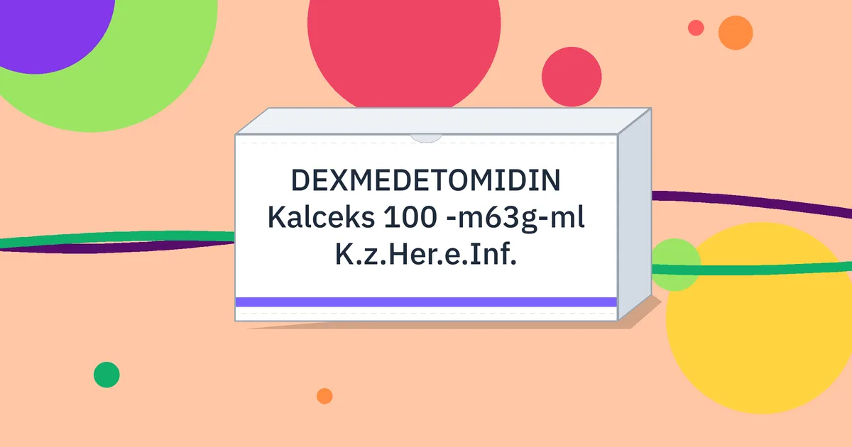 Symbolbild: Packung mit der Aufschrift DEXMEDETOMIDIN Kalceks 100 -m63g-ml K.z.Her.e.Inf. (PZN 19184132) – Verfügbarkeit und Bezug in Apotheken in Frankfurt am Main