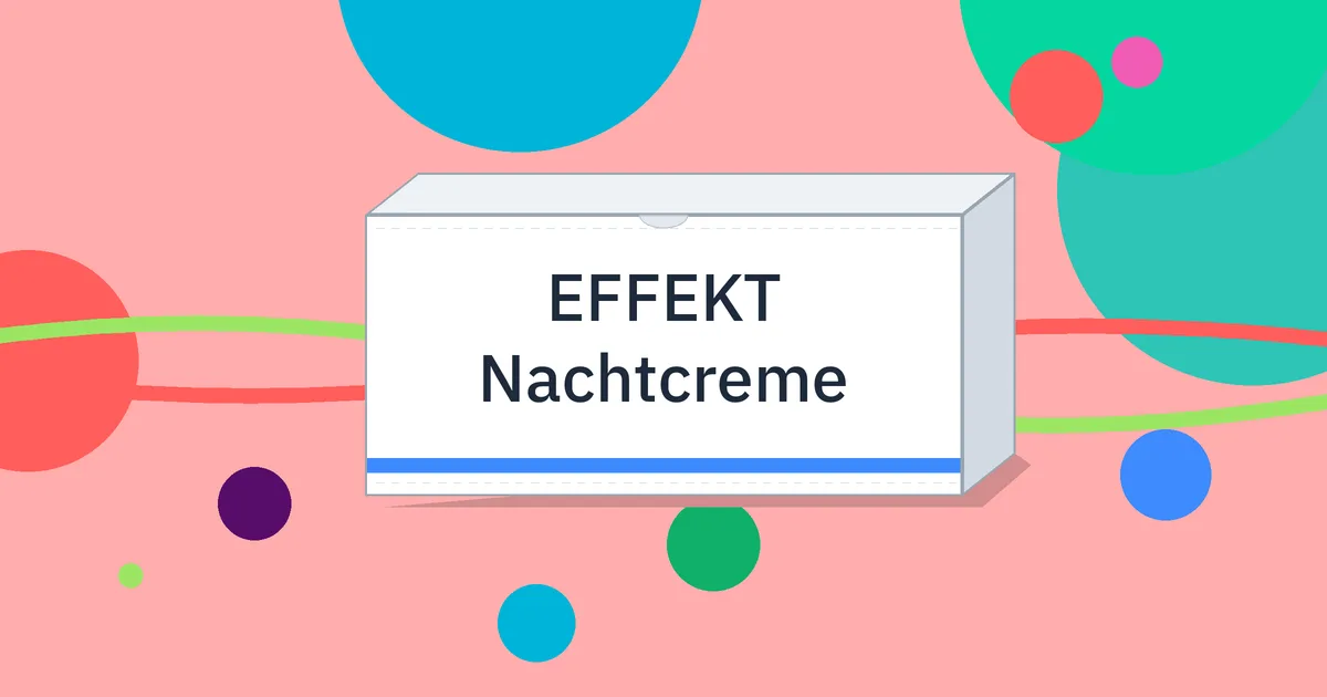 Symbolbild: Packung mit der Aufschrift EFFEKT Nachtcreme (PZN 10393029) – Verfügbarkeit und Bezug in Apotheken in Frankfurt am Main