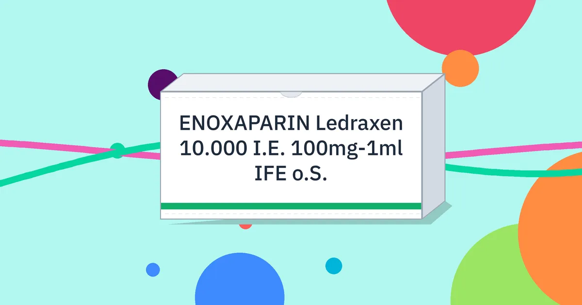 Symbolbild: Packung mit der Aufschrift ENOXAPARIN Ledraxen 10.000 I.E. 100mg-1ml IFE o.S. (PZN 18861926) – Verfügbarkeit und Bezug in Apotheken in Frankfurt am Main