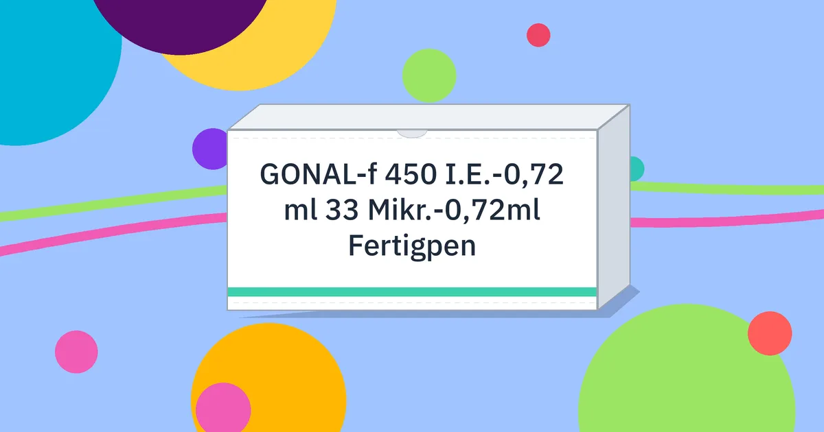 Symbolbild: Packung mit der Aufschrift GONAL-f 450 I.E.-0,72 ml 33 Mikr.-0,72ml Fertigpen (PZN 18881320) – Verfügbarkeit und Bezug in Apotheken in Frankfurt am Main