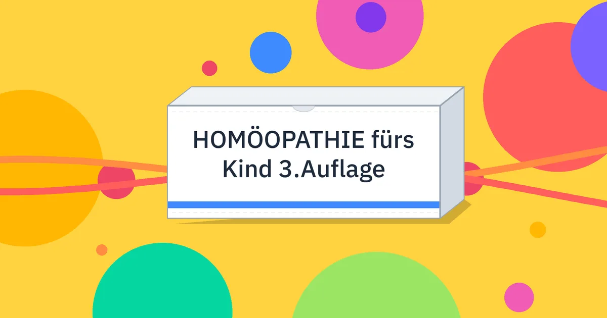 Symbolbild: Packung mit der Aufschrift HOMÖOPATHIE fürs Kind 3.Auflage (PZN 02667139) – Verfügbarkeit und Bezug in Apotheken in Frankfurt am Main