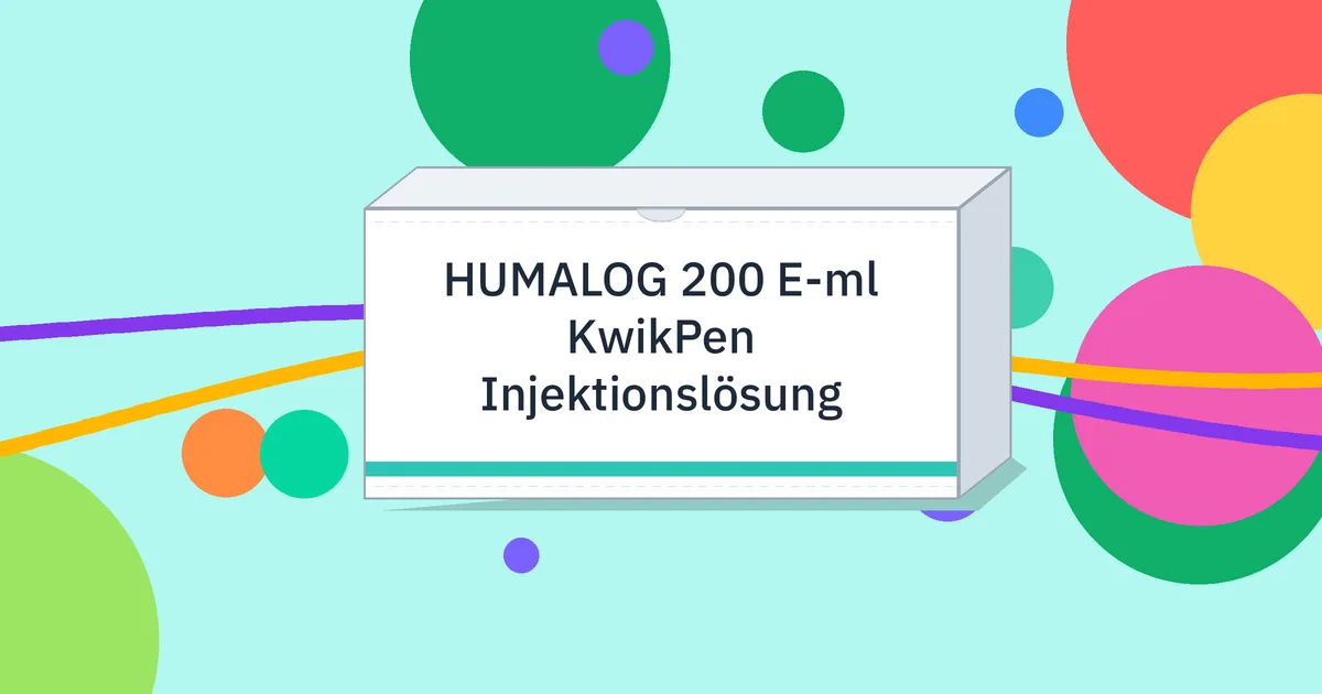 Symbolbild: Packung mit der Aufschrift HUMALOG 200 E-ml KwikPen Injektionslösung (PZN 11853467) – Verfügbarkeit und Bezug in Apotheken in Frankfurt am Main