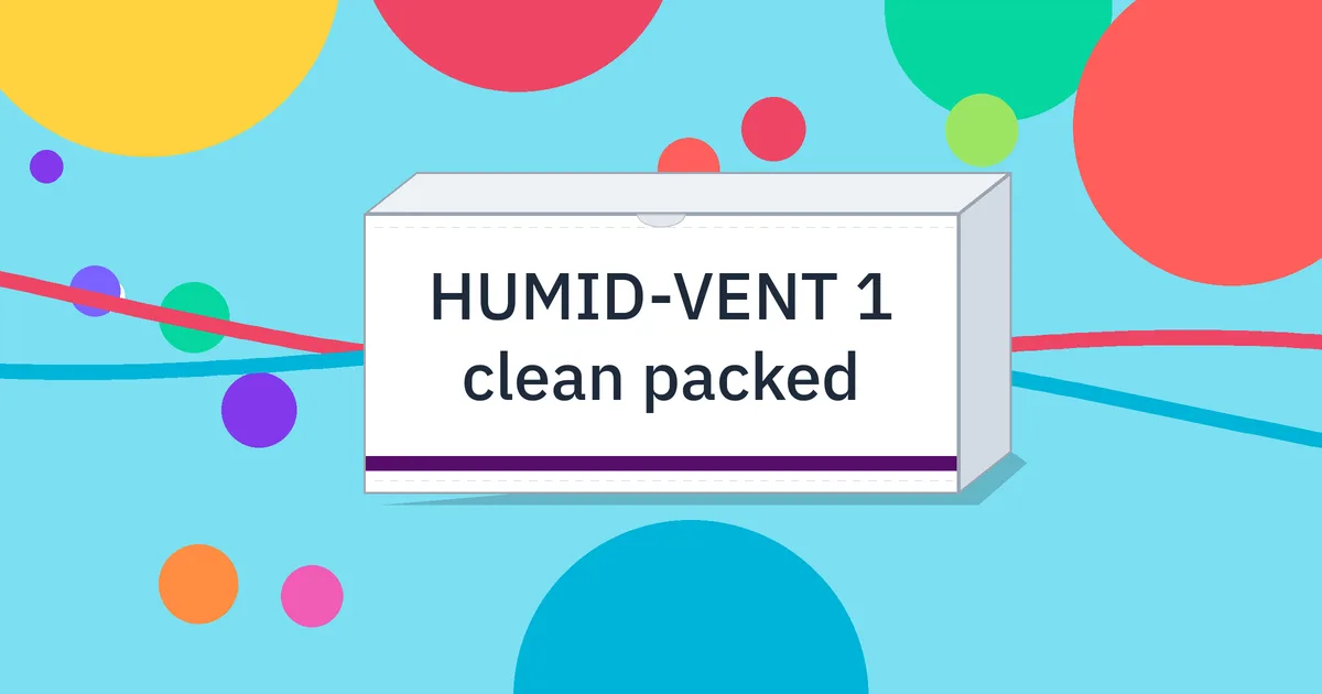 Symbolbild: Packung mit der Aufschrift HUMID-VENT 1 clean packed (PZN 01147981) – Verfügbarkeit und Bezug in Apotheken in Frankfurt am Main