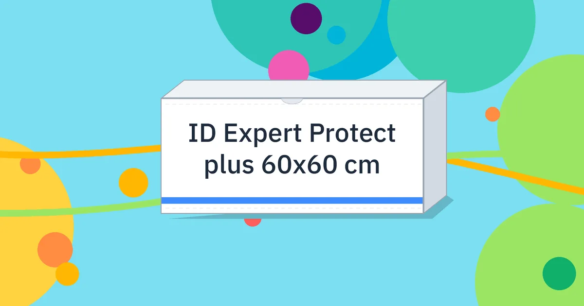 Symbolbild: Packung mit der Aufschrift ID Expert Protect plus 60x60 cm (PZN 00145827) – Verfügbarkeit und Bezug in Apotheken in Frankfurt am Main