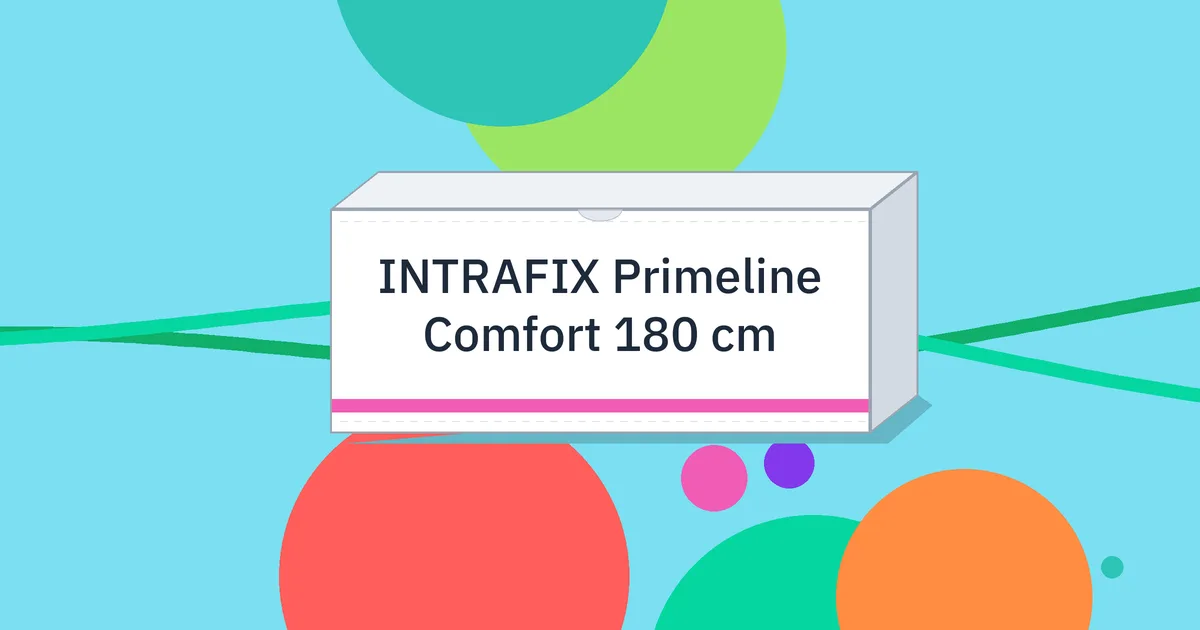 Symbolbild: Packung mit der Aufschrift INTRAFIX Primeline Comfort 180 cm (PZN 09209055) – Verfügbarkeit und Bezug in Apotheken in Frankfurt am Main