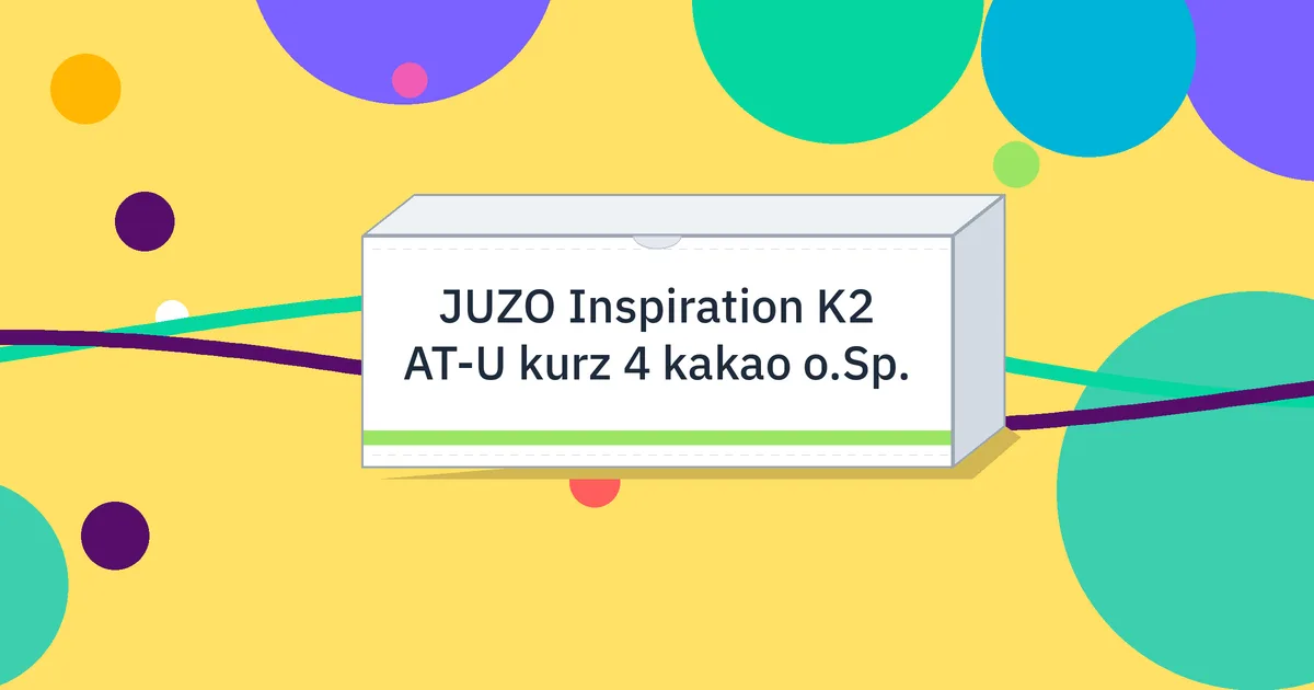 Symbolbild: Packung mit der Aufschrift JUZO Inspiration K2 AT-U kurz 4 kakao o.Sp. (PZN 14929188) – Verfügbarkeit und Bezug in Apotheken in Frankfurt am Main