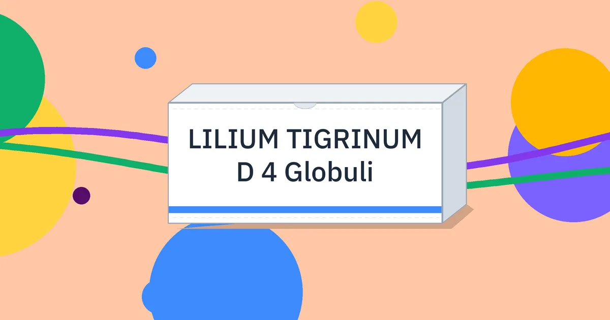 Symbolbild: Packung mit der Aufschrift LILIUM TIGRINUM D 4 Globuli (PZN 07172460) – Verfügbarkeit und Bezug in Apotheken in Frankfurt am Main