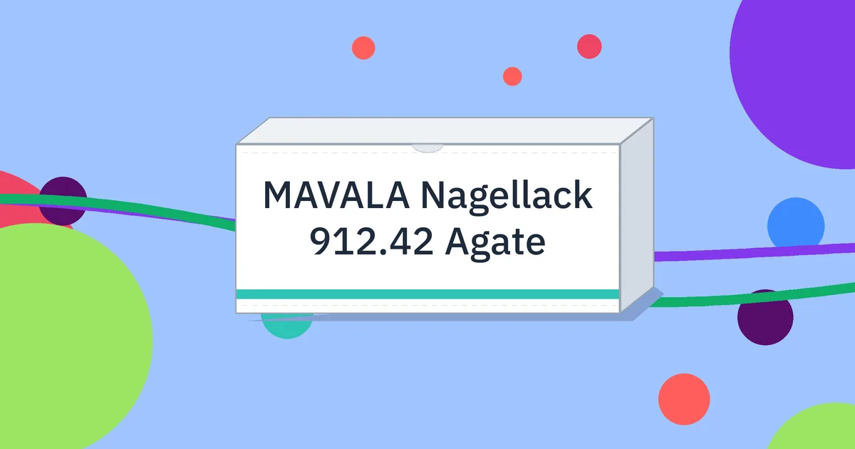Symbolbild: Packung mit der Aufschrift MAVALA Nagellack 912.42 Agate (PZN 15560503) – Verfügbarkeit und Bezug in Apotheken in Frankfurt am Main