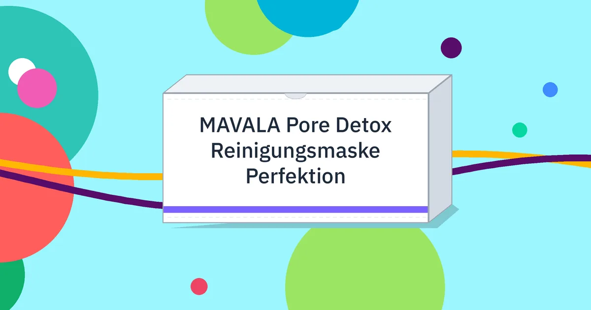 Symbolbild: Packung mit der Aufschrift MAVALA Pore Detox Reinigungsmaske Perfektion (PZN 13694694) – Verfügbarkeit und Bezug in Apotheken in Frankfurt am Main