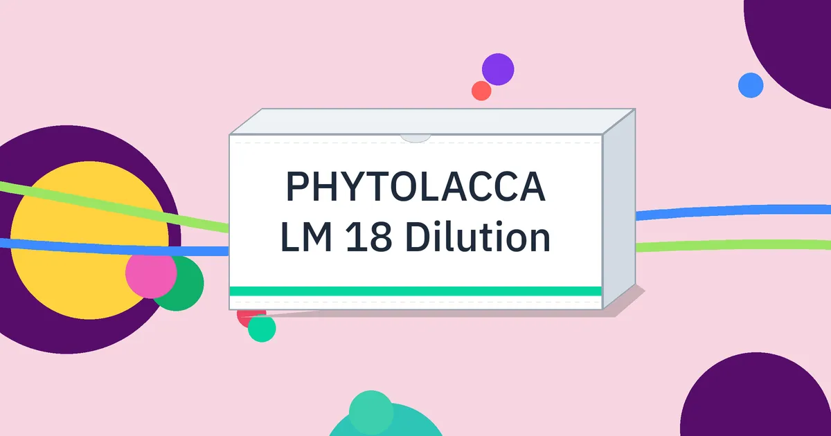 Symbolbild: Packung mit der Aufschrift PHYTOLACCA LM 18 Dilution (PZN 02603300) – Verfügbarkeit und Bezug in Apotheken in Frankfurt am Main