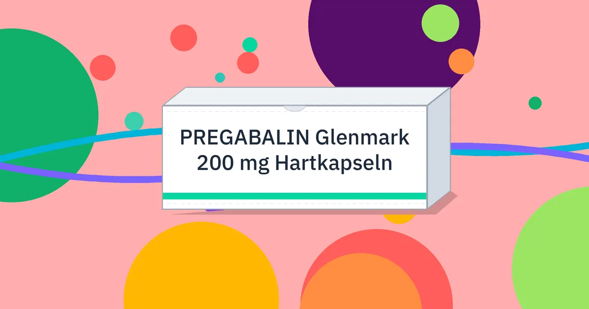 Symbolbild: Packung mit der Aufschrift PREGABALIN Glenmark 200 mg Hartkapseln (PZN 17537052) – Verfügbarkeit und Bezug in Apotheken in Frankfurt am Main