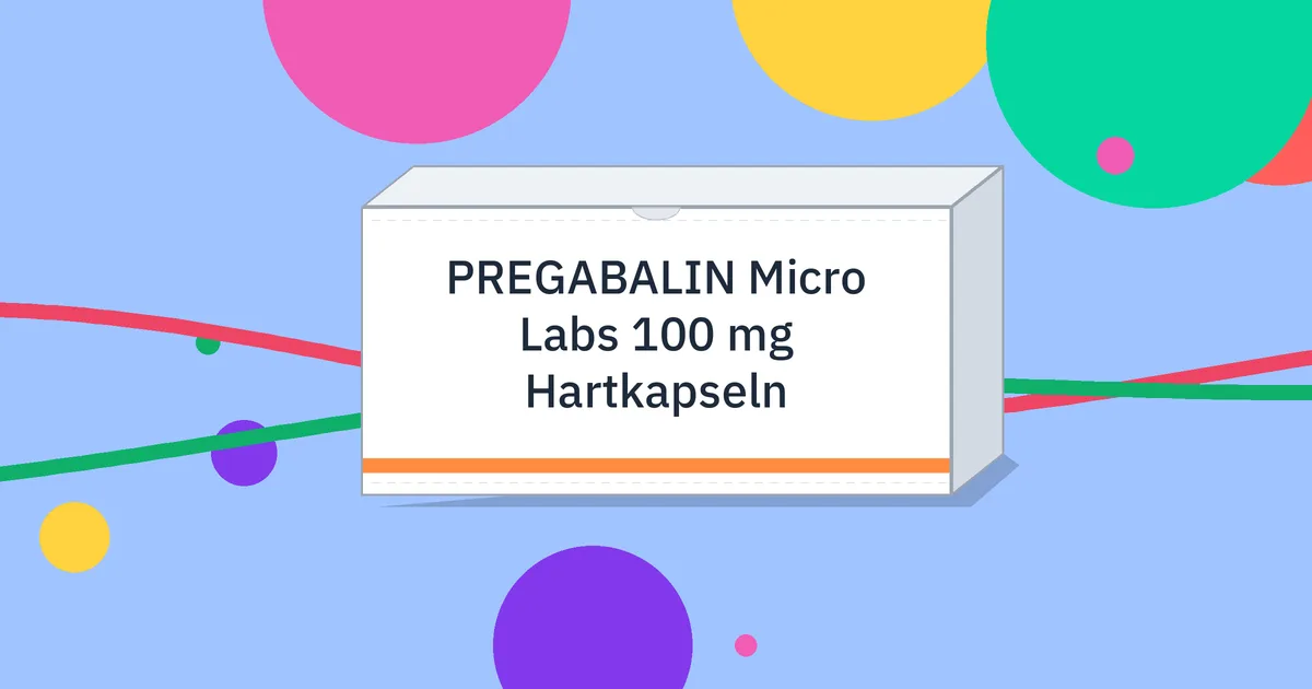 Symbolbild: Packung mit der Aufschrift PREGABALIN Micro Labs 100 mg Hartkapseln (PZN 18153891) – Verfügbarkeit und Bezug in Apotheken in Frankfurt am Main