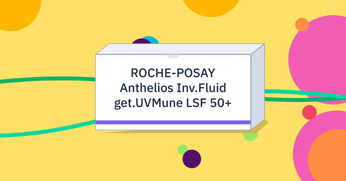 Symbolbild: Packung mit der Aufschrift ROCHE-POSAY Anthelios Inv.Fluid get.UVMune LSF 50+ (PZN 17636593) – Verfügbarkeit und Bezug in Apotheken in Frankfurt am Main