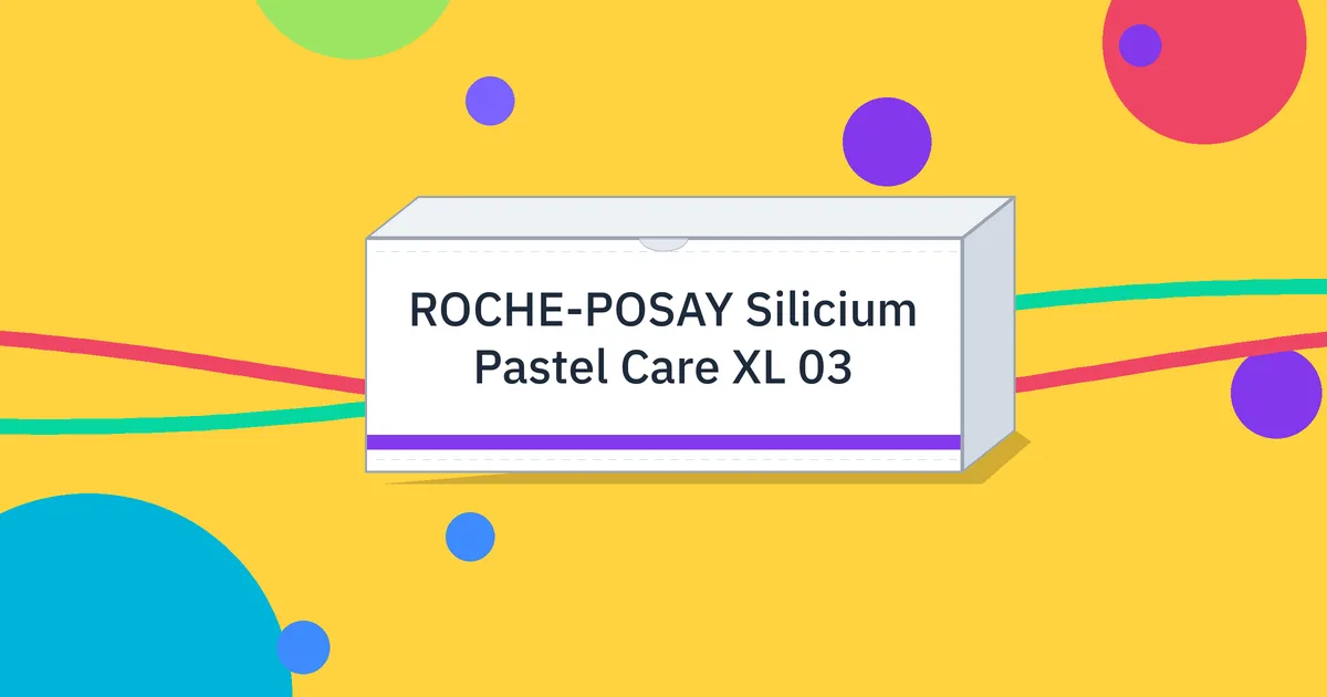 Symbolbild: Packung mit der Aufschrift ROCHE-POSAY Silicium Pastel Care XL 03 (PZN 00416172) – Verfügbarkeit und Bezug in Apotheken in Frankfurt am Main
