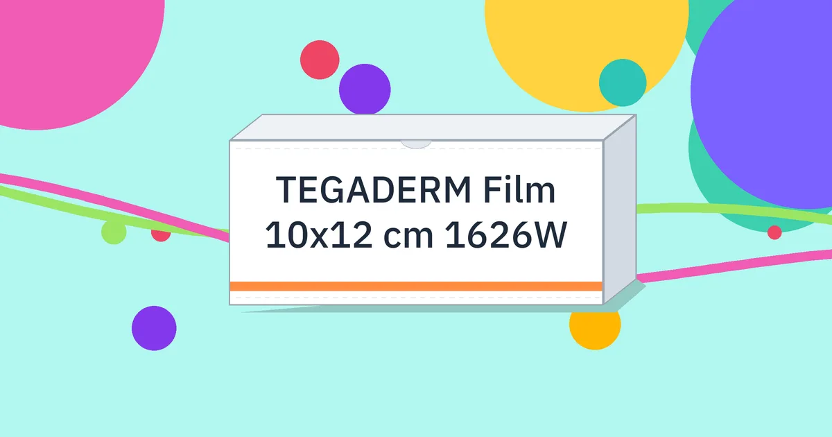 Symbolbild: Packung mit der Aufschrift TEGADERM Film 10x12 cm 1626W (PZN 05906975) – Verfügbarkeit und Bezug in Apotheken in Frankfurt am Main