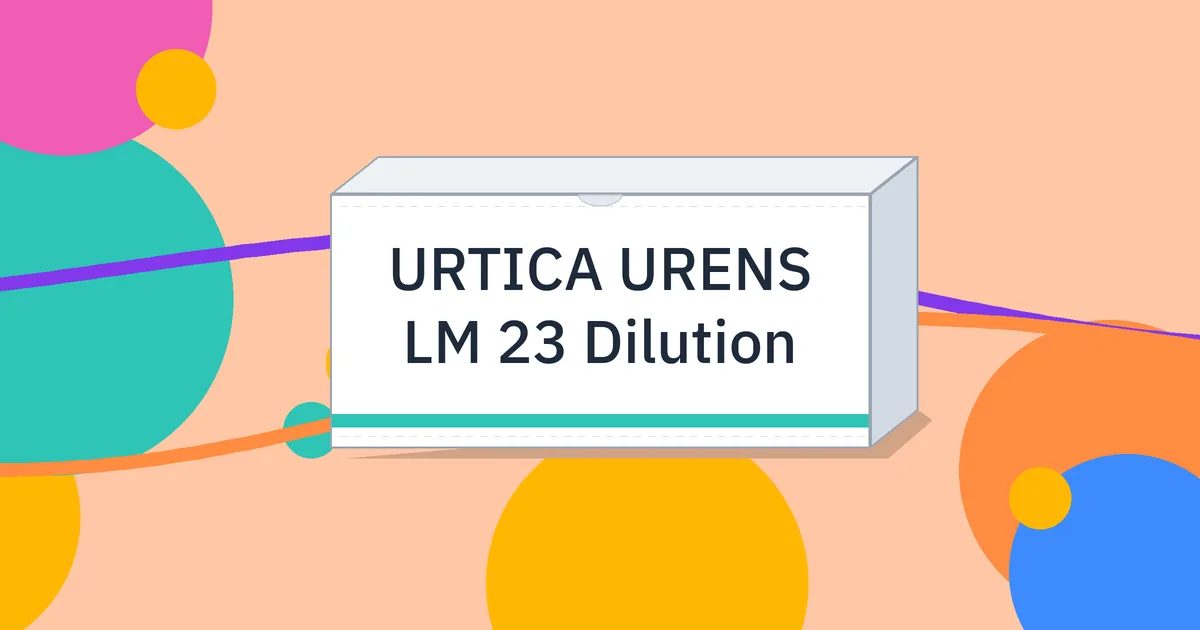 Symbolbild: Packung mit der Aufschrift URTICA URENS LM 23 Dilution (PZN 13257769) – Verfügbarkeit und Bezug in Apotheken in Frankfurt am Main
